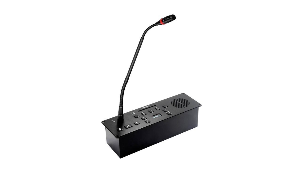 Flush Mount Discussion Unit with Voting and Channel Selector VIS-FFC-F1 ...